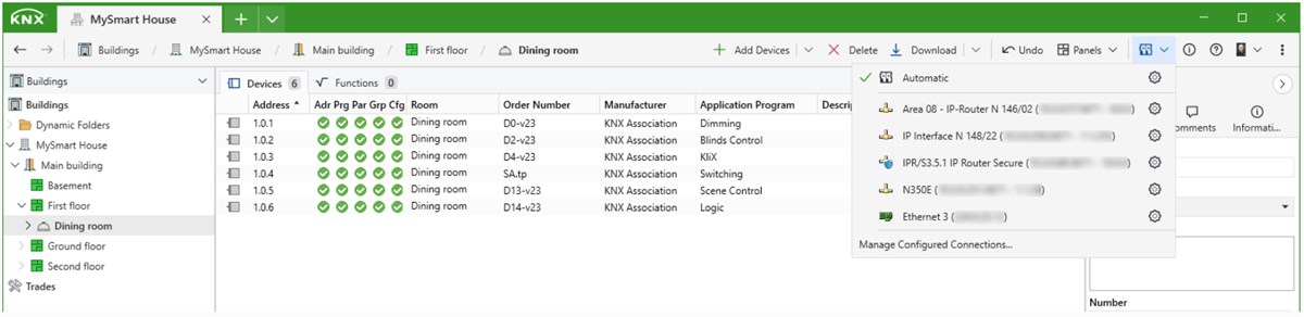 Connection manager – KNX Association
