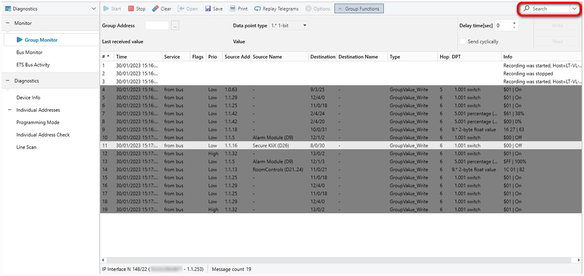 Bus Monitor, Group Monitor and ETS Bus Activity Monitor – KNX Association