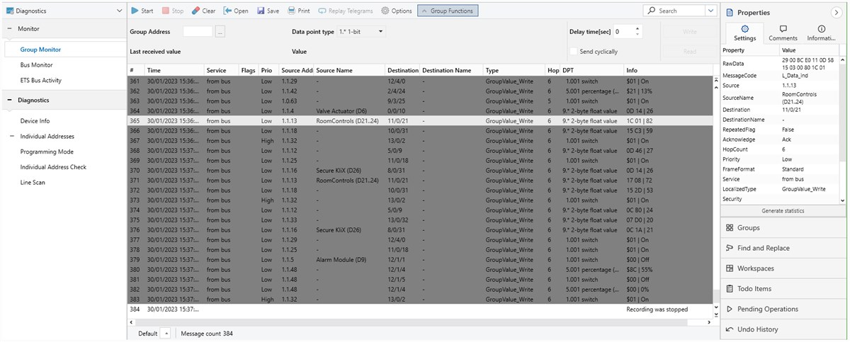 Bus Monitor, Group Monitor and ETS Bus Activity Monitor – KNX Association