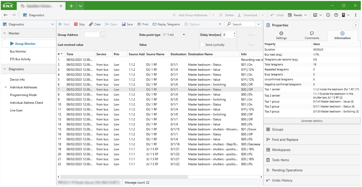 Bus Monitor, Group Monitor and ETS Bus Activity Monitor – KNX Association