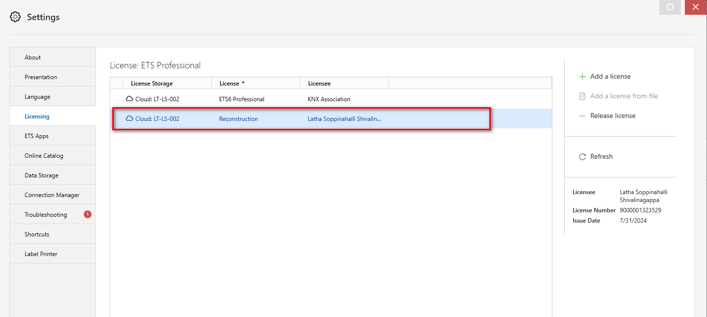 Install ETS6 Apps – KNX Association