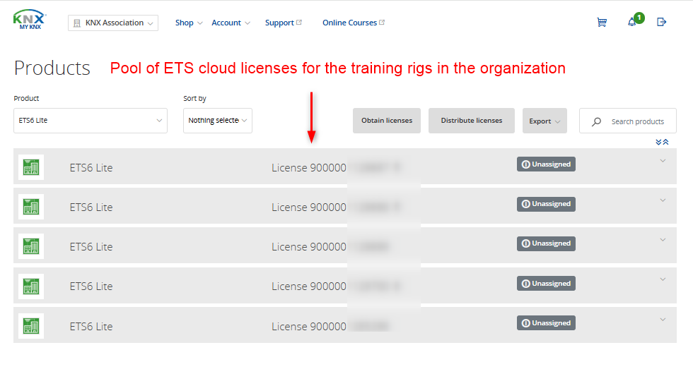 ETS licenses for students – KNX Association
