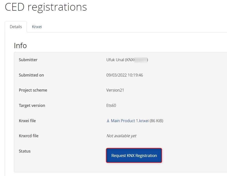 Request official KNX registration – KNX Association