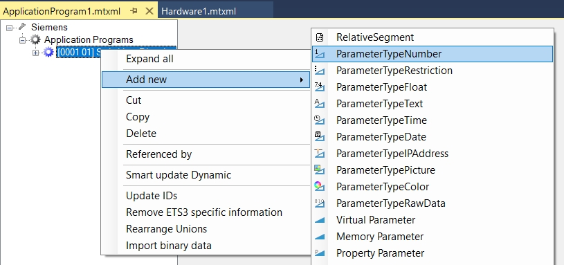 Parameters – KNX Association