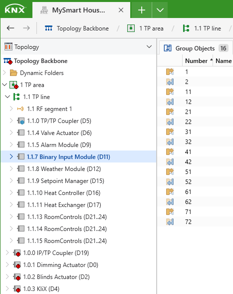 Split a project – KNX Association